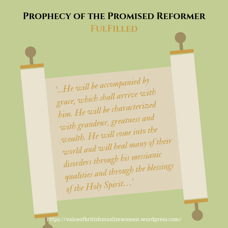 The Musleh Maud Prophecy Fulfilled – Voice of British Muslim Women