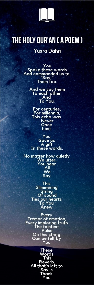 Poem: ‘The Holy Qur’an’ – Voice of British Muslim Women